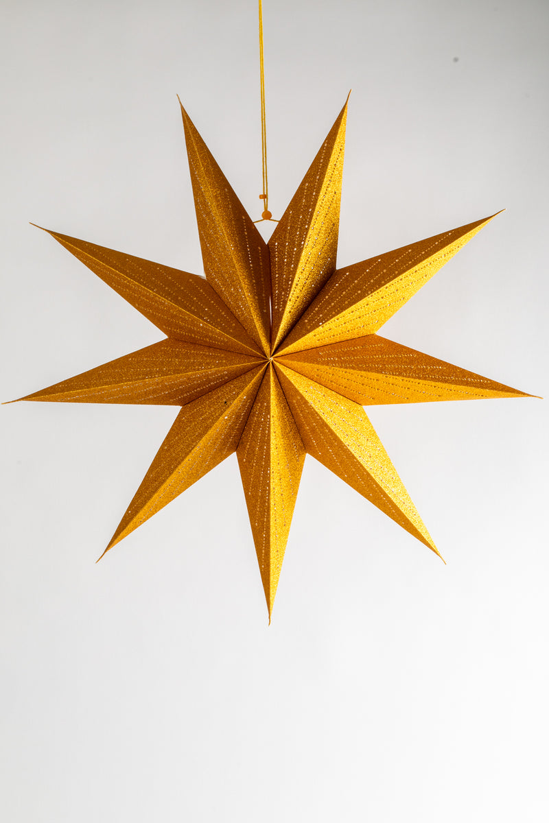 Lighting | Paper star lanterns, rice paper lights, hanging light kits ...