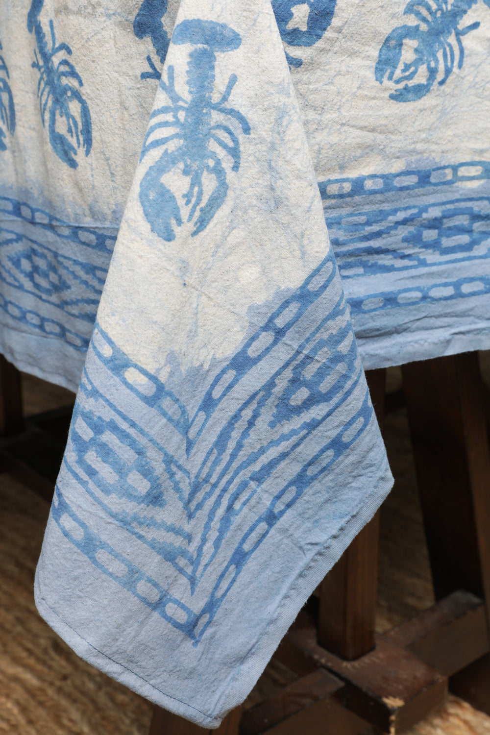 Block Print Lobster Tapestry · Mexicali Blues