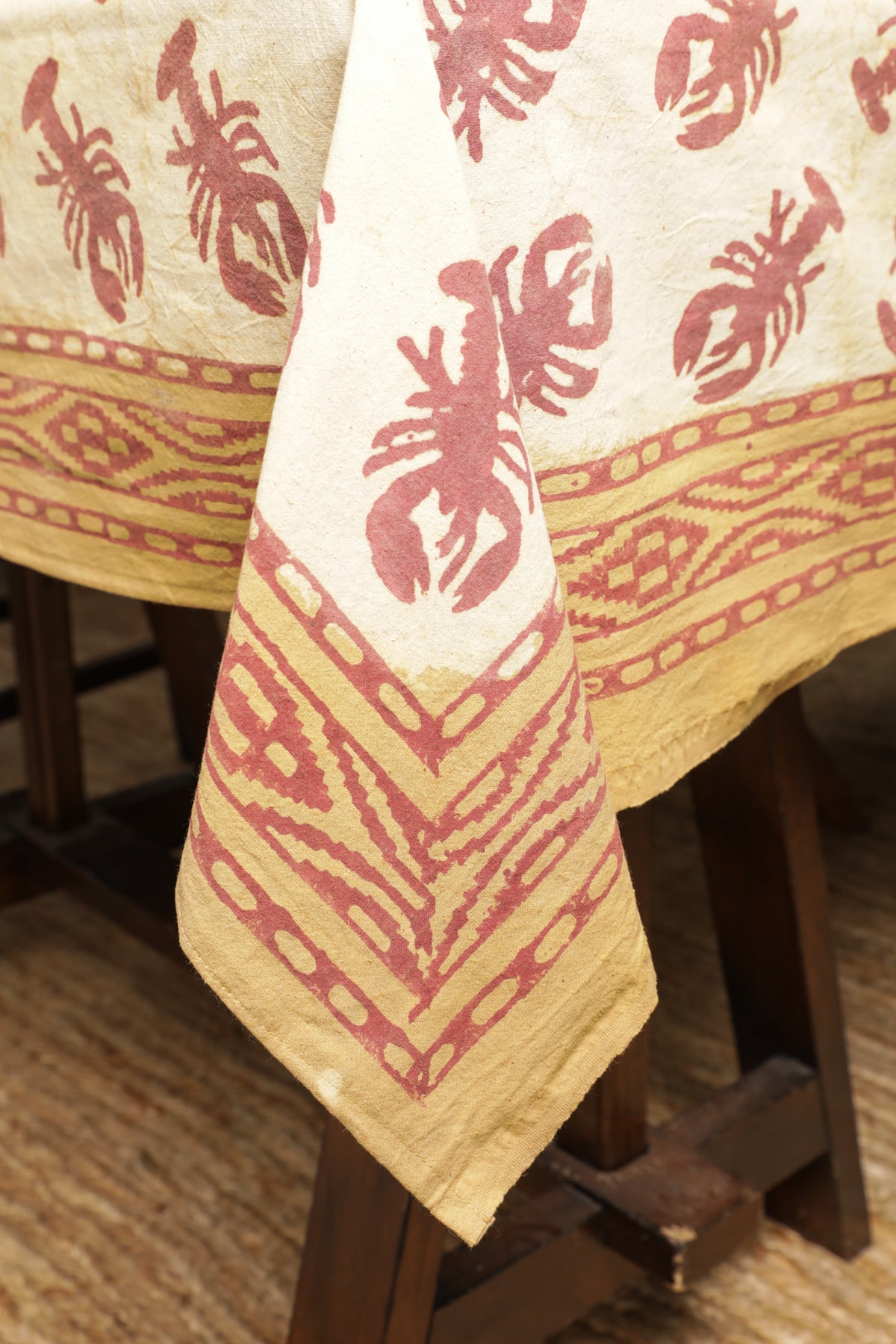 Block Print Lobster Tapestry · Mexicali Blues