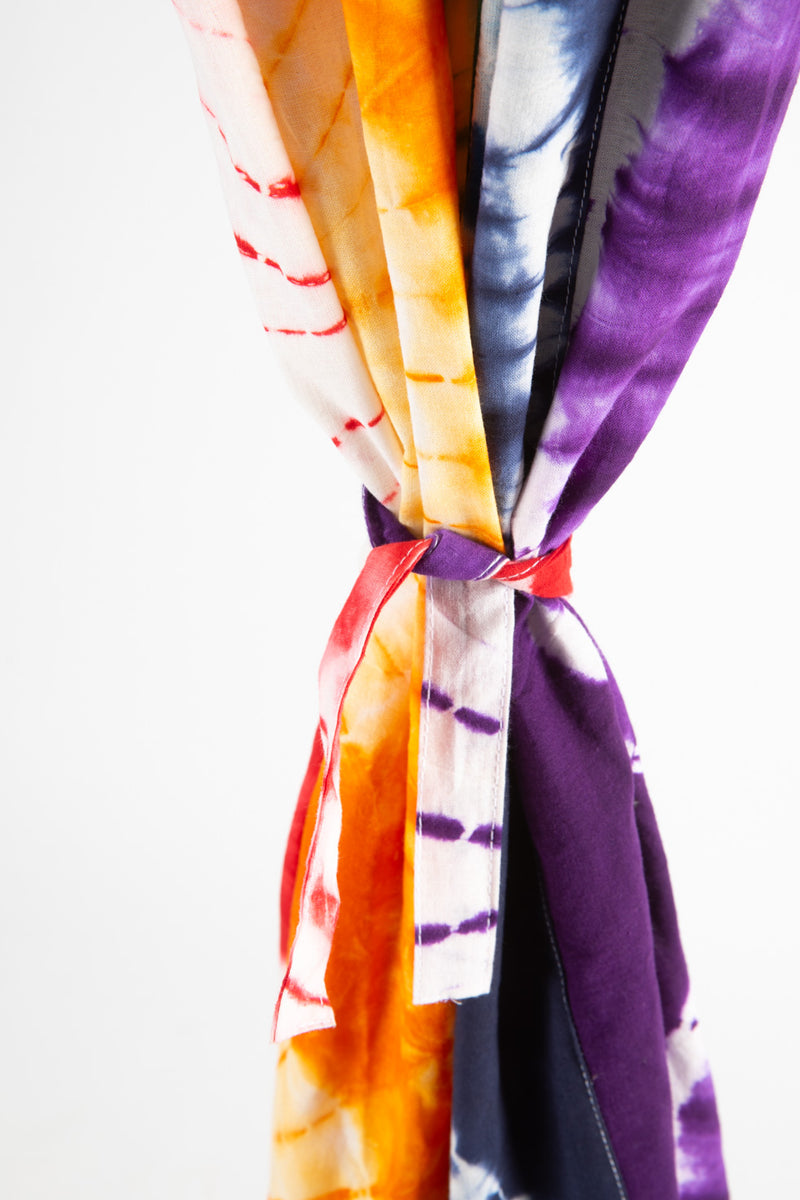 Rainbow Tie Dye Curtain · Mexicali Blues