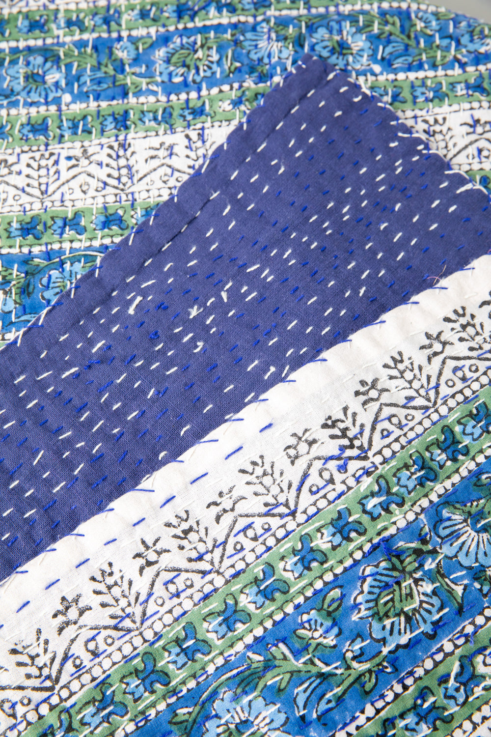 Gudri Block Print Bedspread | Boho Bedspread · Mexicali Blues