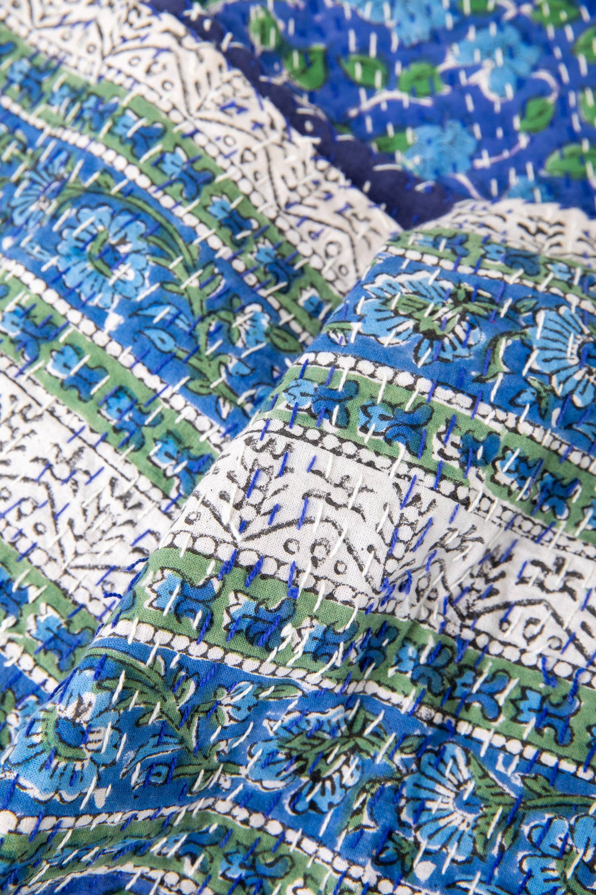Gudri Block Print Bedspread | Boho Bedspread · Mexicali Blues