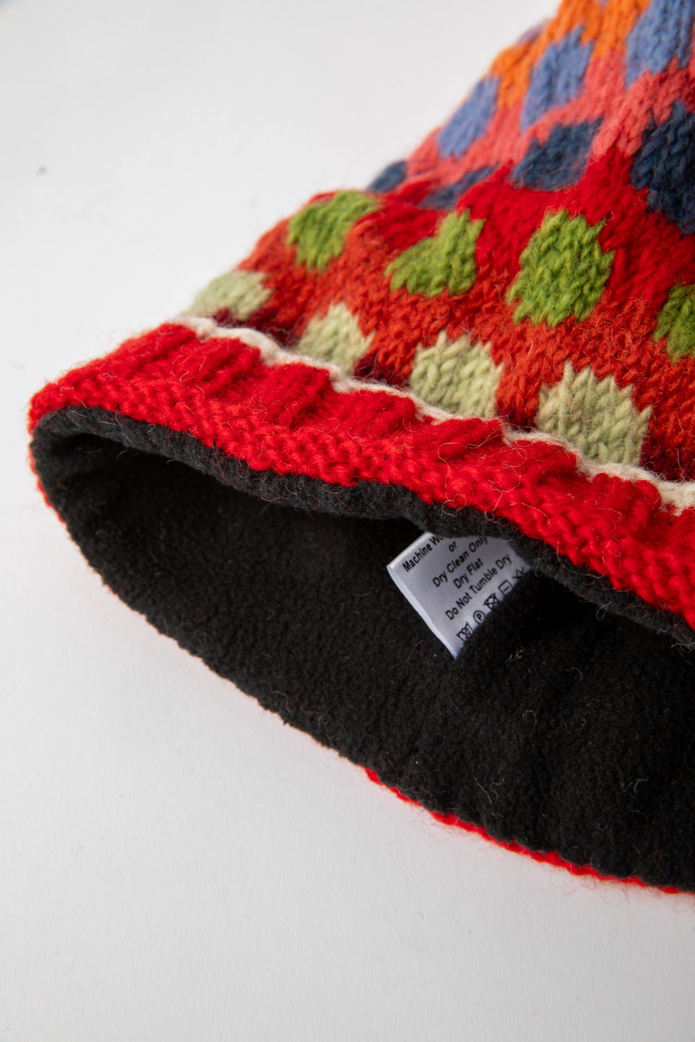 Stripes Handmade Wool Hat | Polka Dot Wool Beanie · Mexicali Blues