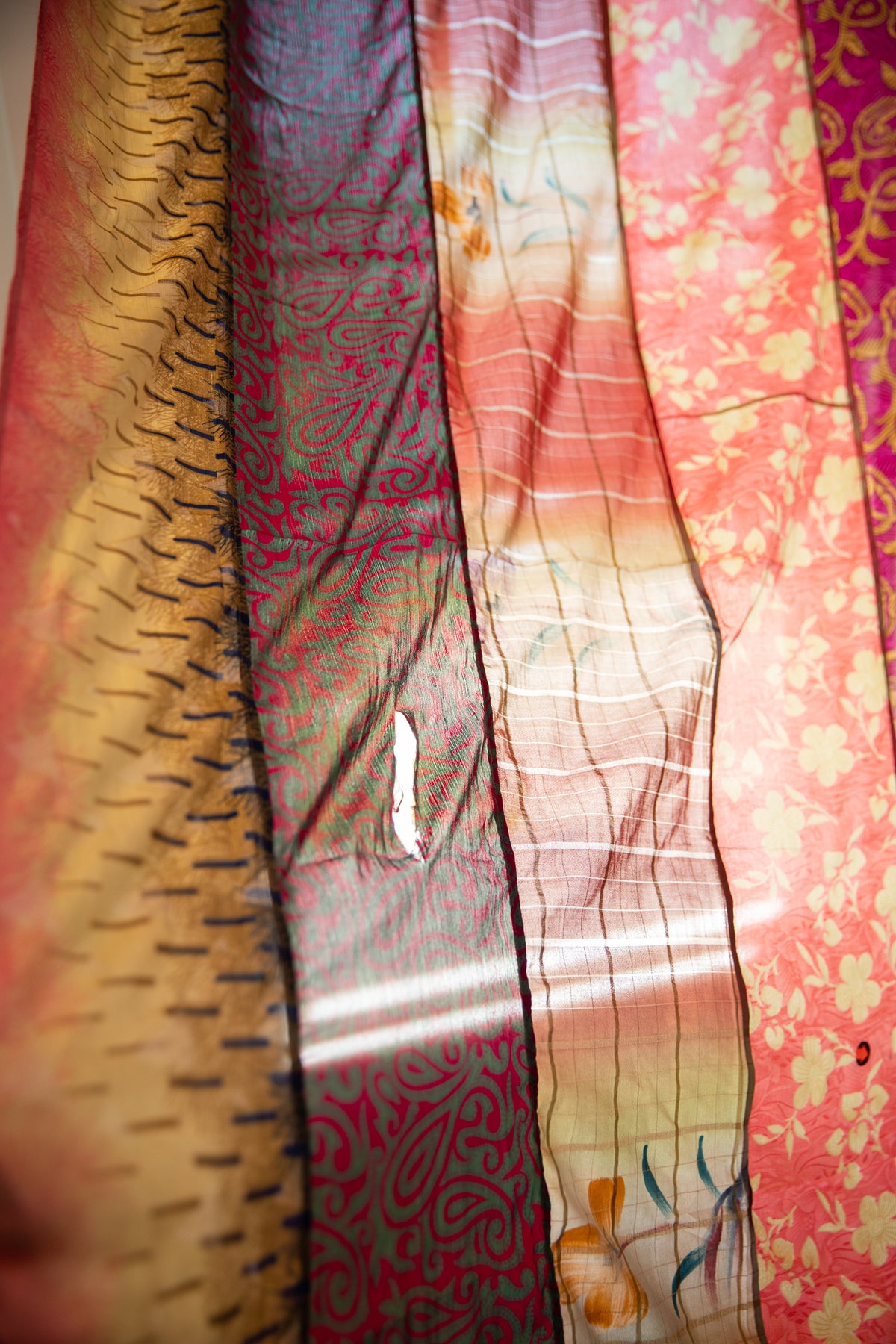 Bulk Sari Silk Curtain Seconds · Mexicali Blues