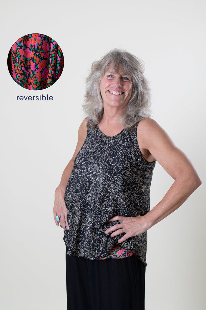 Goa Flow Reversible Tank Top · Mexicali Blues