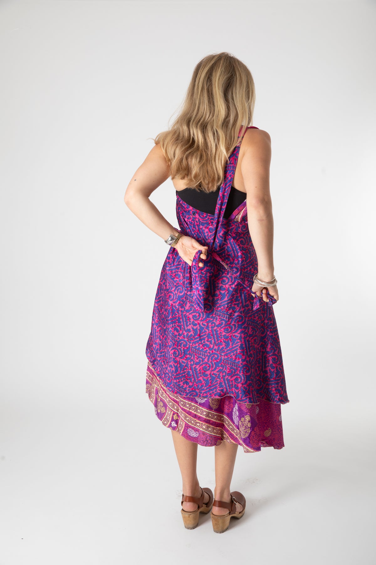 Magic Wrap Skirt Styling Freya Halter Dress · Mexicali Blues