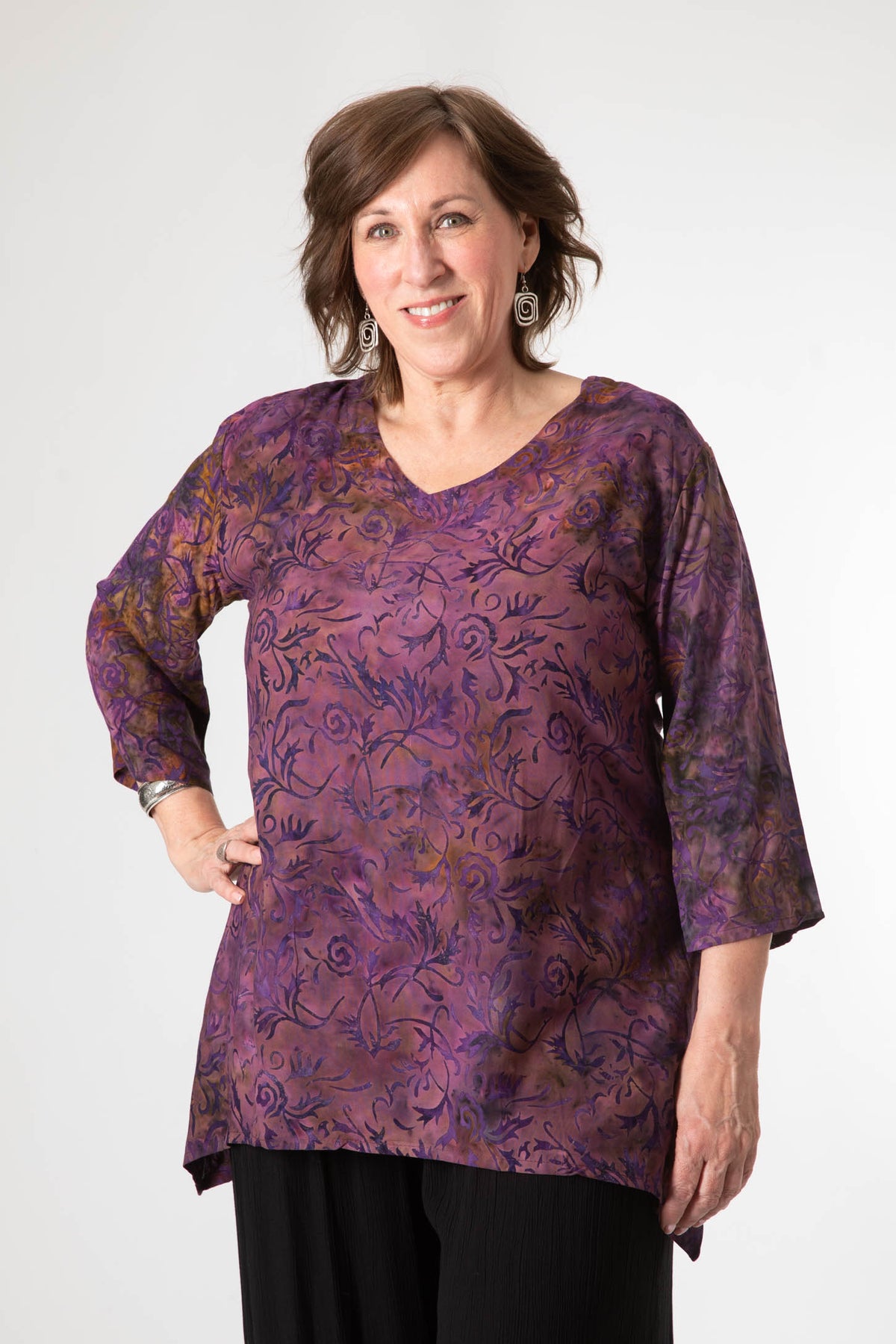 Kimber Batik Tunic · Mexicali Blues