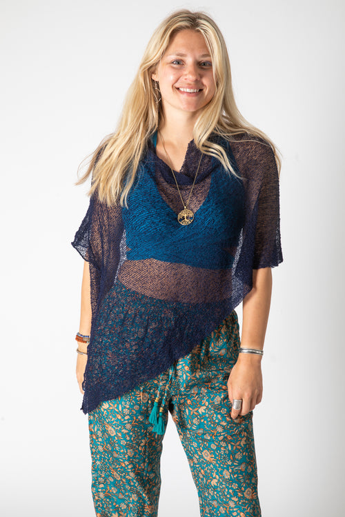 Magic Lightweight Capelet · Mexicali Blues