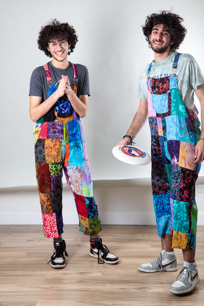 Upcycled Mens Hippie Overalls · Mexicali Blues