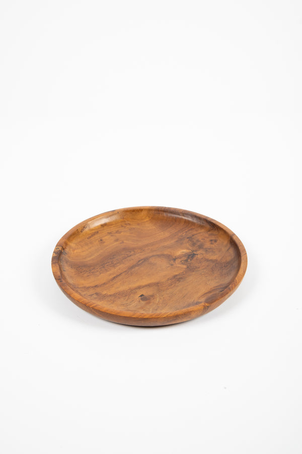 Kayu Teak Side Plate | Wood Side Plate · Mexicali Blues