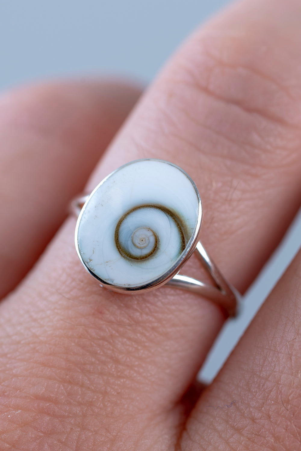 Simple Shiva Eye Sterling Ring · Mexicali Blues