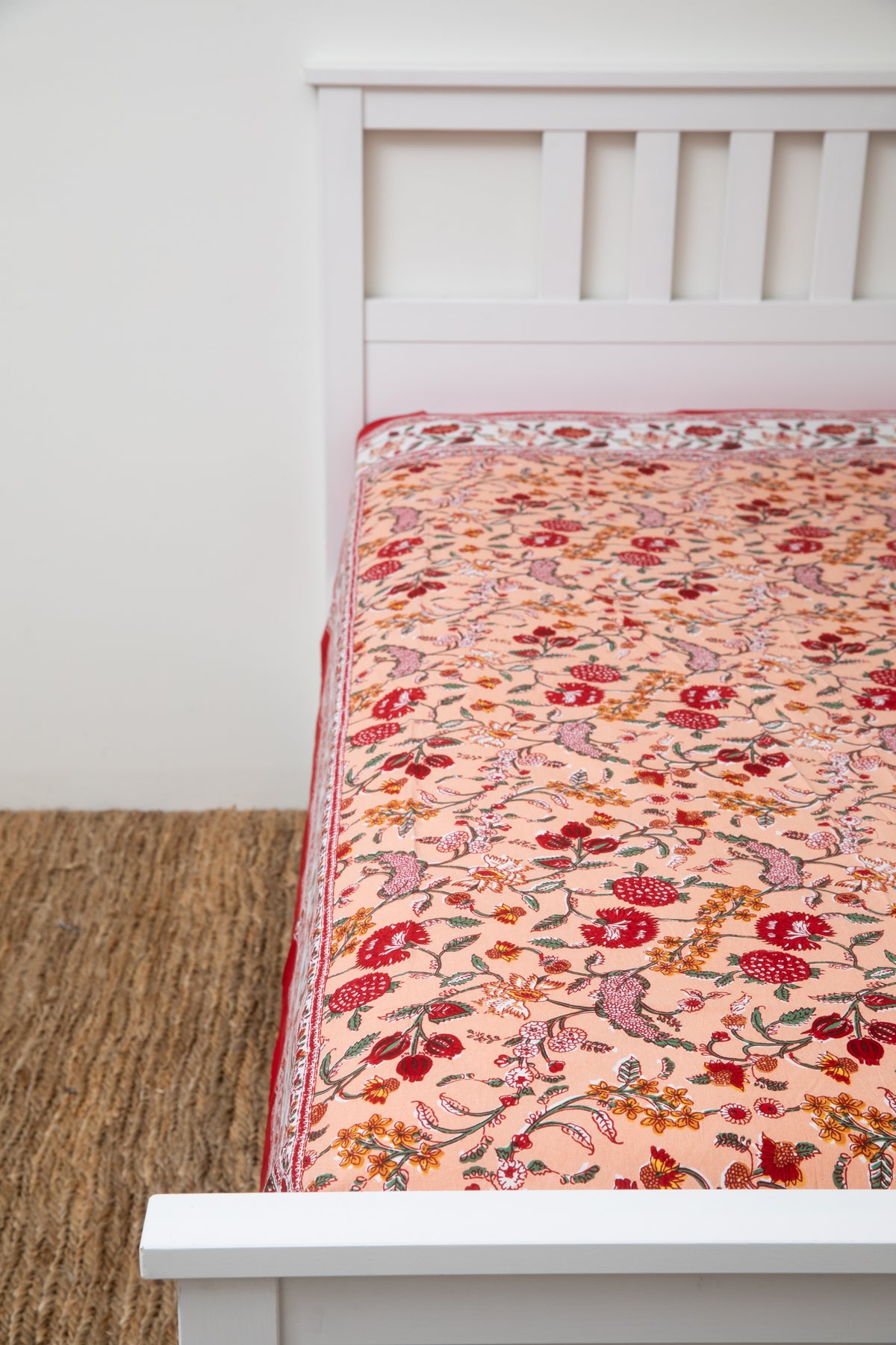 Flower Festival Provincial Block Print Tapestry · Mexicali Blues