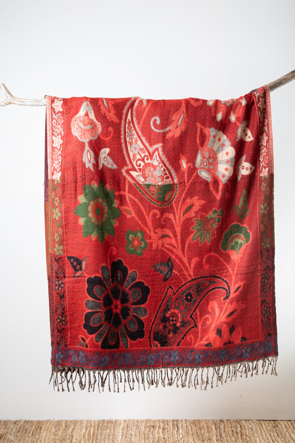 New Delhi Floral Shawl · Mexicali Blues